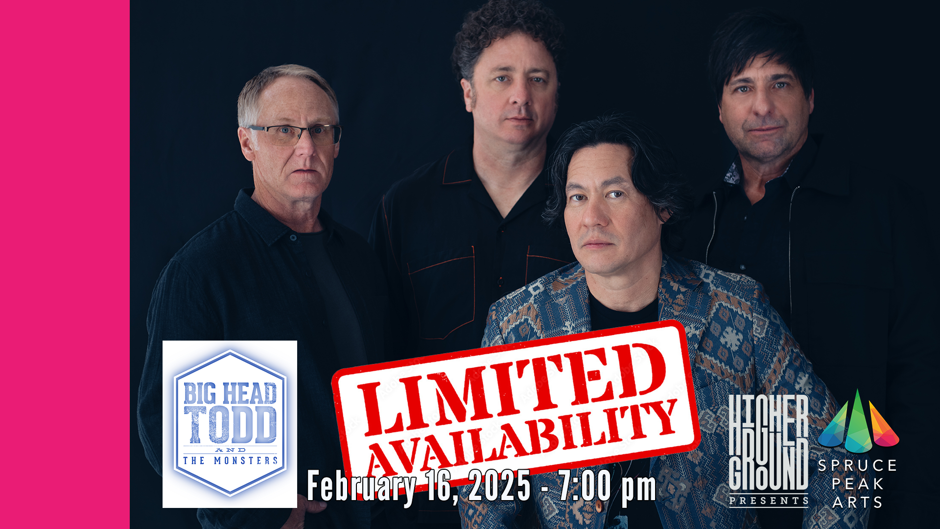 Spruce Peak UNPLUGGED and Higher Ground present Big Head Todd and the ...