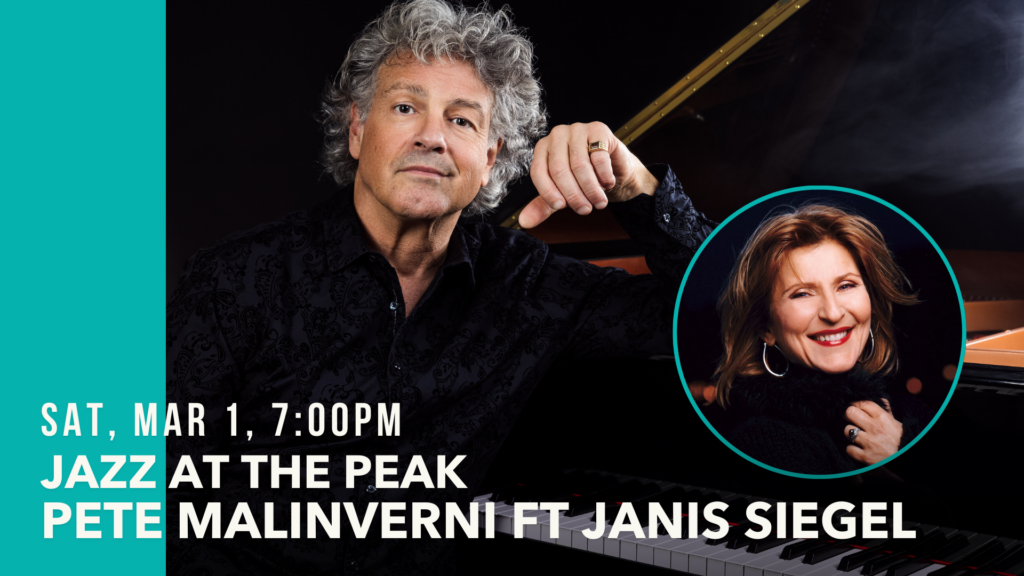 Jazz at the Peak: An Intimate Jazz Evening with Pete Malinverni - The ...